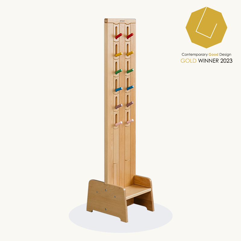 Wooden Rainbow Rack – AVDAR